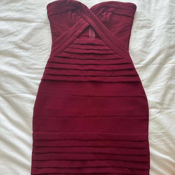 Tobi | Dresses | Red Bodycon Dress | Poshmark